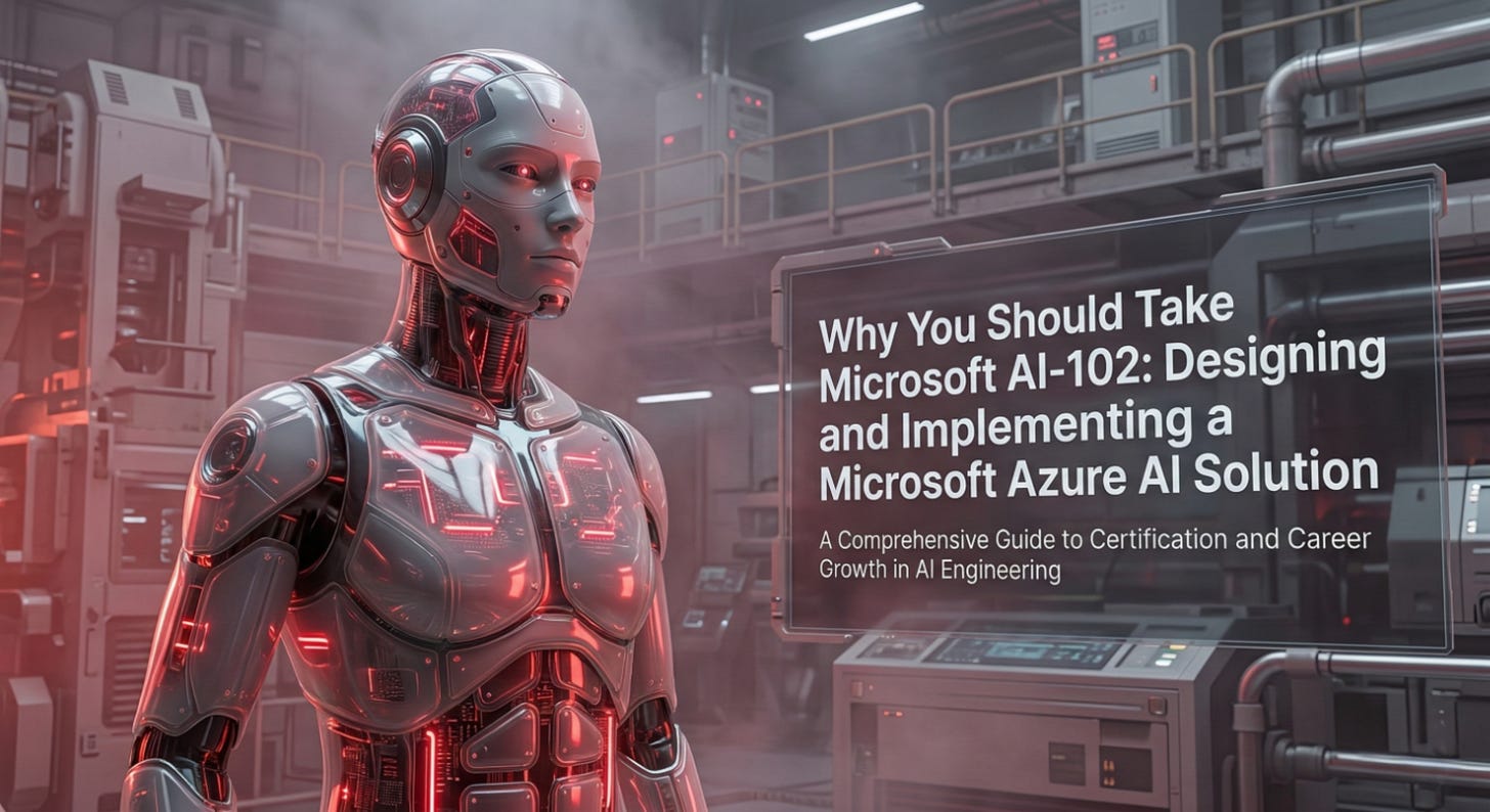 Why You Should Take Microsoft AI-102: Designing and Implementing a ...