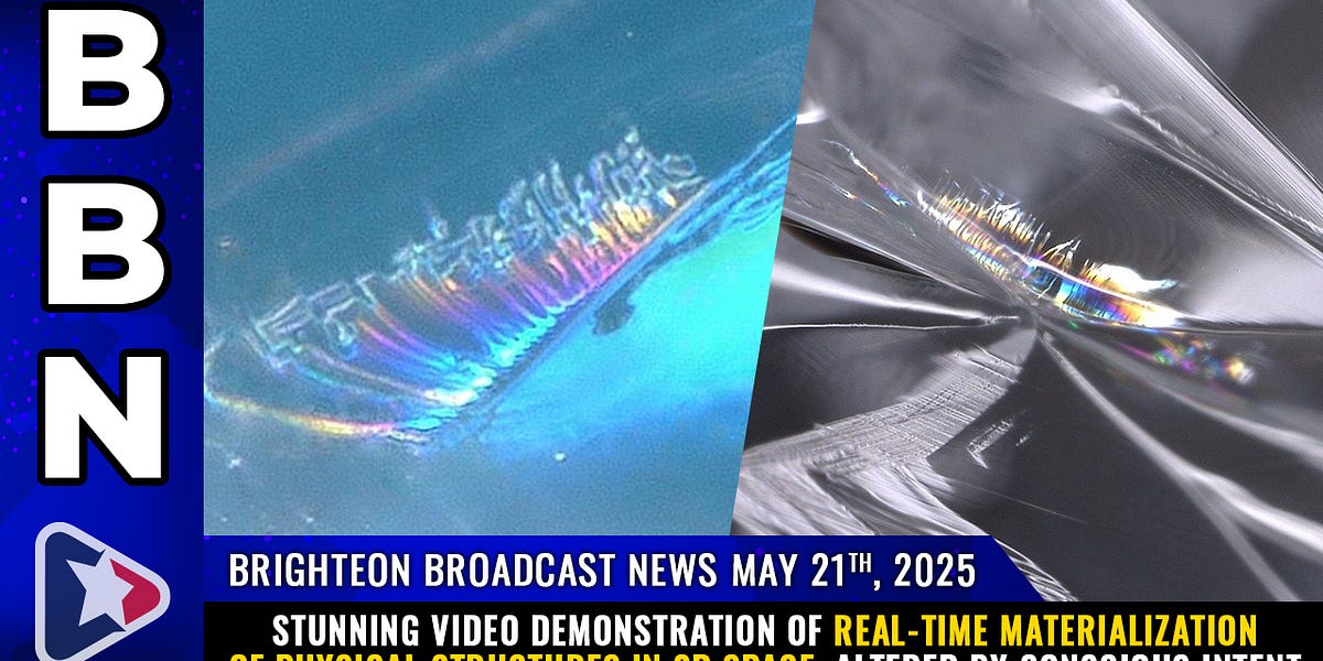 Health Ranger demonstrates real-time reality alteration through ...