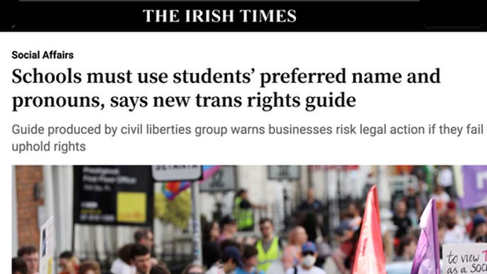The ICCL Puts Children Last - Inspecting Gender