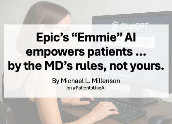 Epic’s "Emmie" Chatbot Enhances the Patient Voice - For Their *Real ...