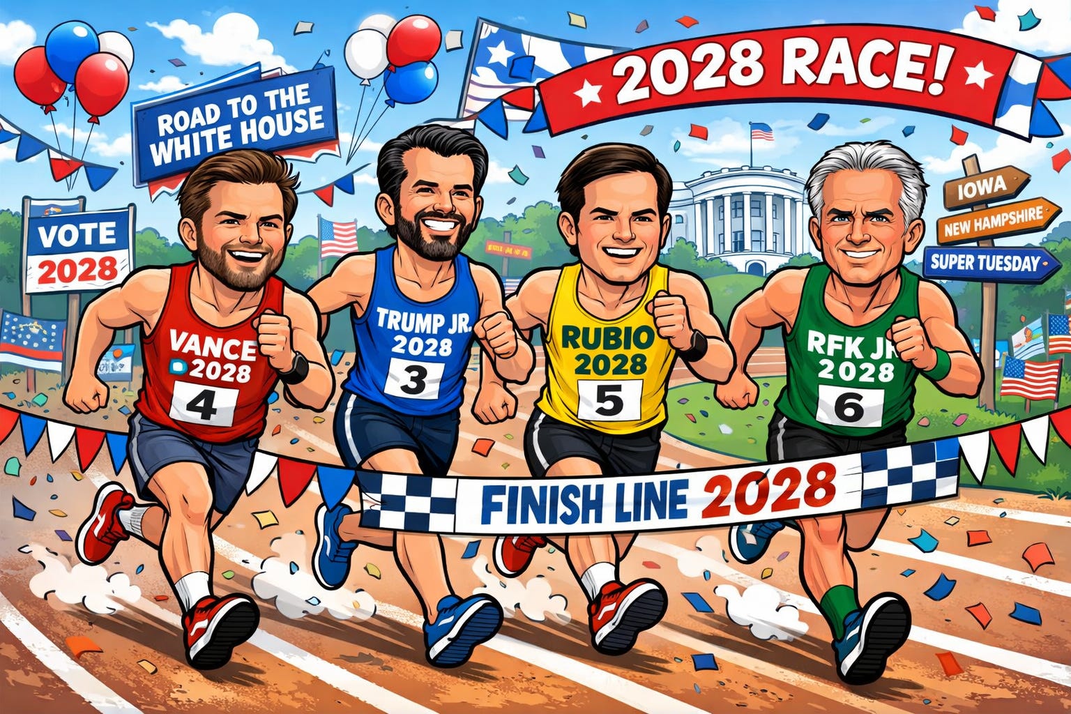 My rankings of the 10 Republicans most likely to be the 2028 nominee