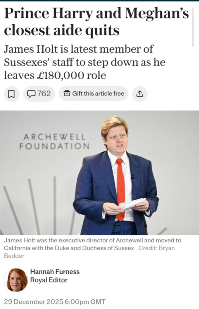 Harkles ‘Perform’ On Oprah Daily, And Has Holt Really Bolted? – Harry ...