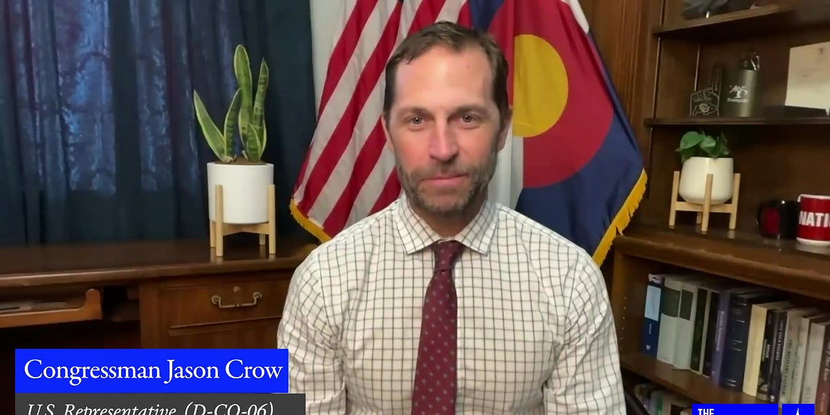 No one wants this: Rep. Jason Crow on Iran and MAGA cuts to SNAP