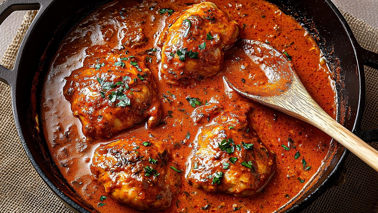 Chicken Paprikash - Creamy, Flavorful, and Ready in 30 Minutes!