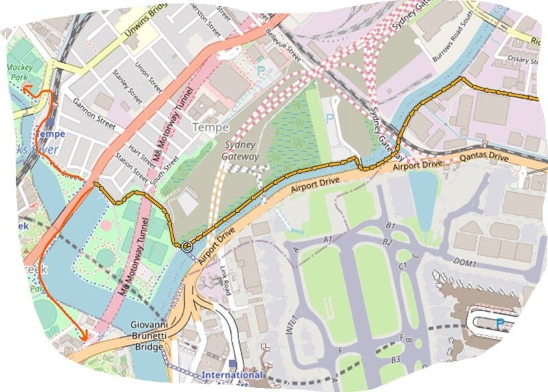 Iron Cove and Cooks River Area - CycleSydney