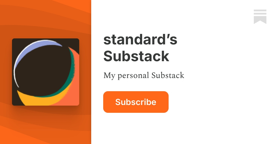 standard’s Substack | JACE | Substack