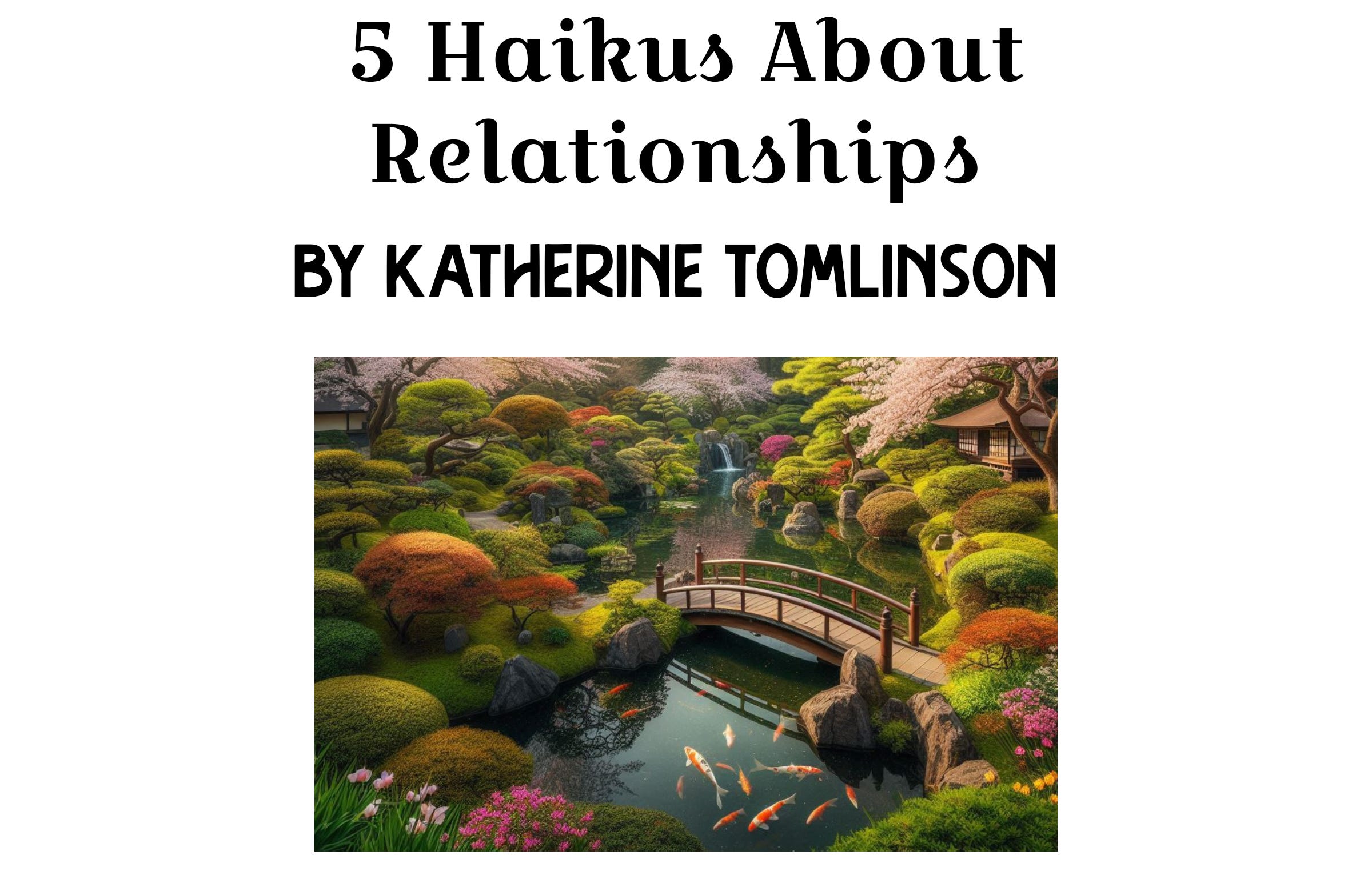 5 Haikus About Relationships - Micromance Magazine
