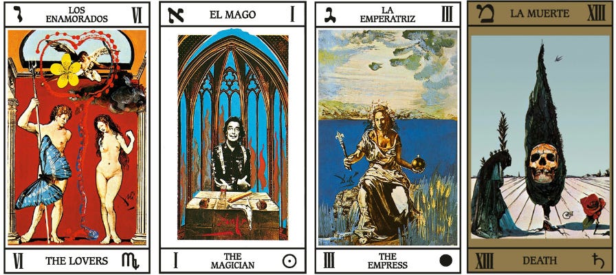 Surrealism Meets Divination: The Dalí Tarot Deck