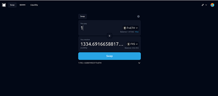 FRAX FINANCE BIWEEKLY PROJECT UPDATE - #1
