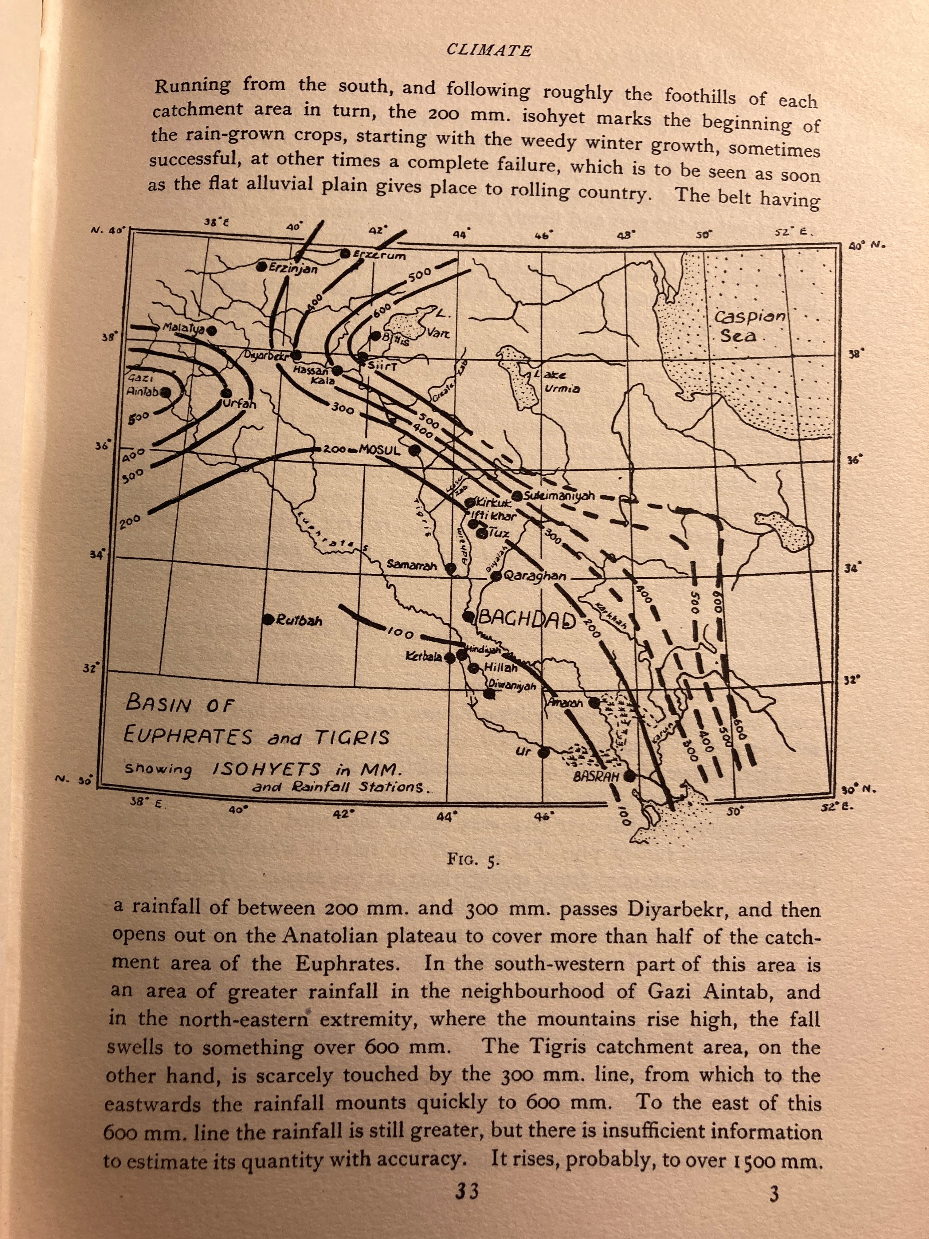 Explaining isohyets... - by James Barr
