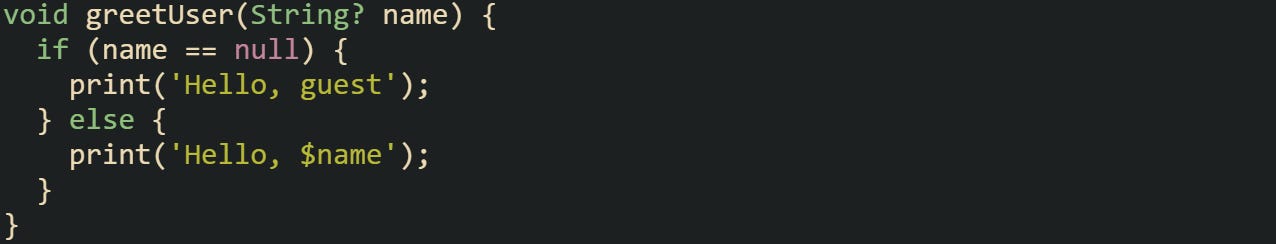 Function Parameters in Dart - Alexander Obregon's Substack