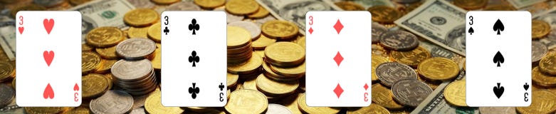 How the Three's Make Money - Card Psychology