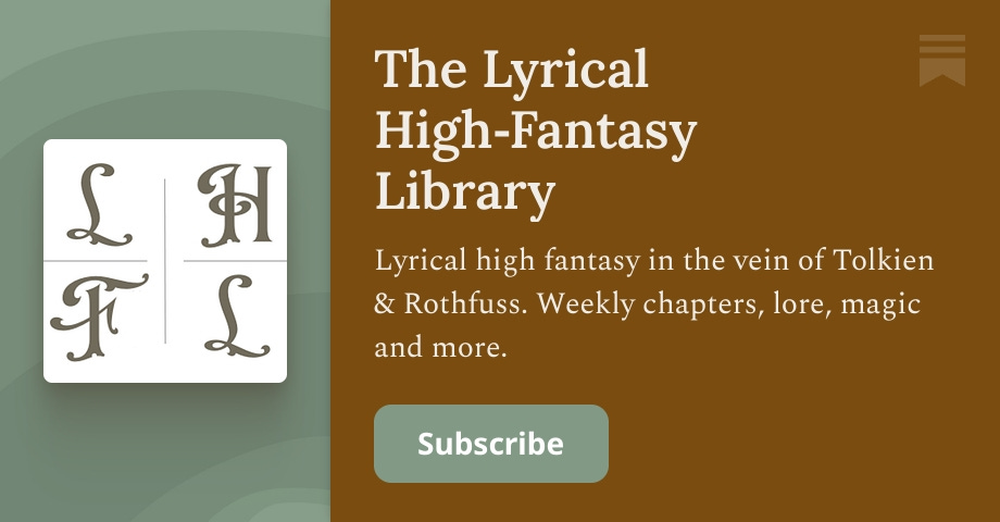 The Lyrical High‑Fantasy Library – Storycast | Andrew Taylor | Substack