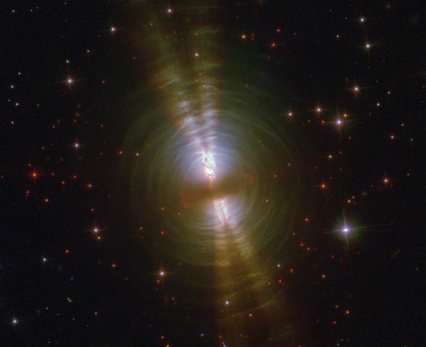 Last gasps of dying Sun-like star captured by Hubble