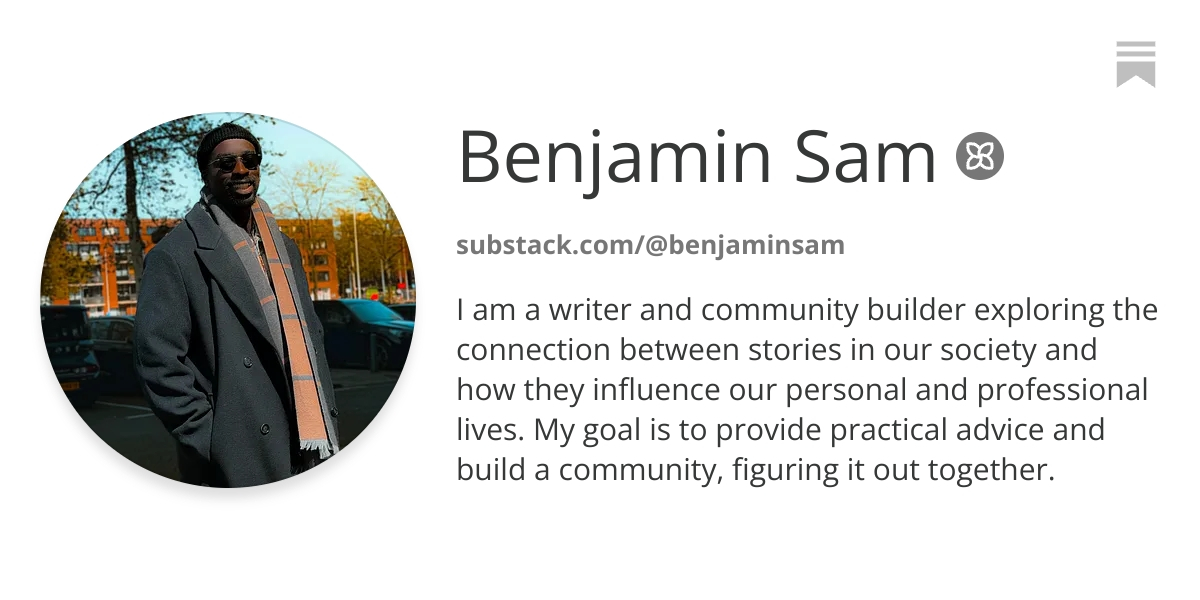 Benjamin Sam | Substack