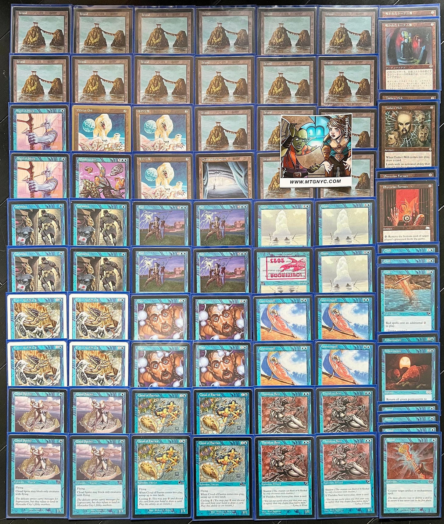 magic cards deck list