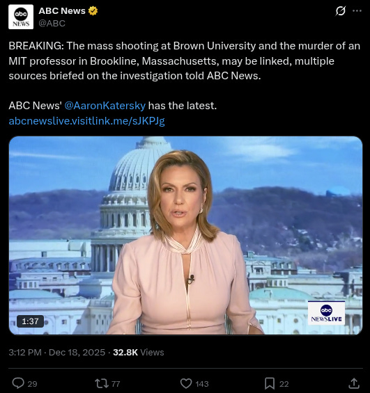 The Plot Thickens: First Brown University Shooting, Then MIT Professor ...