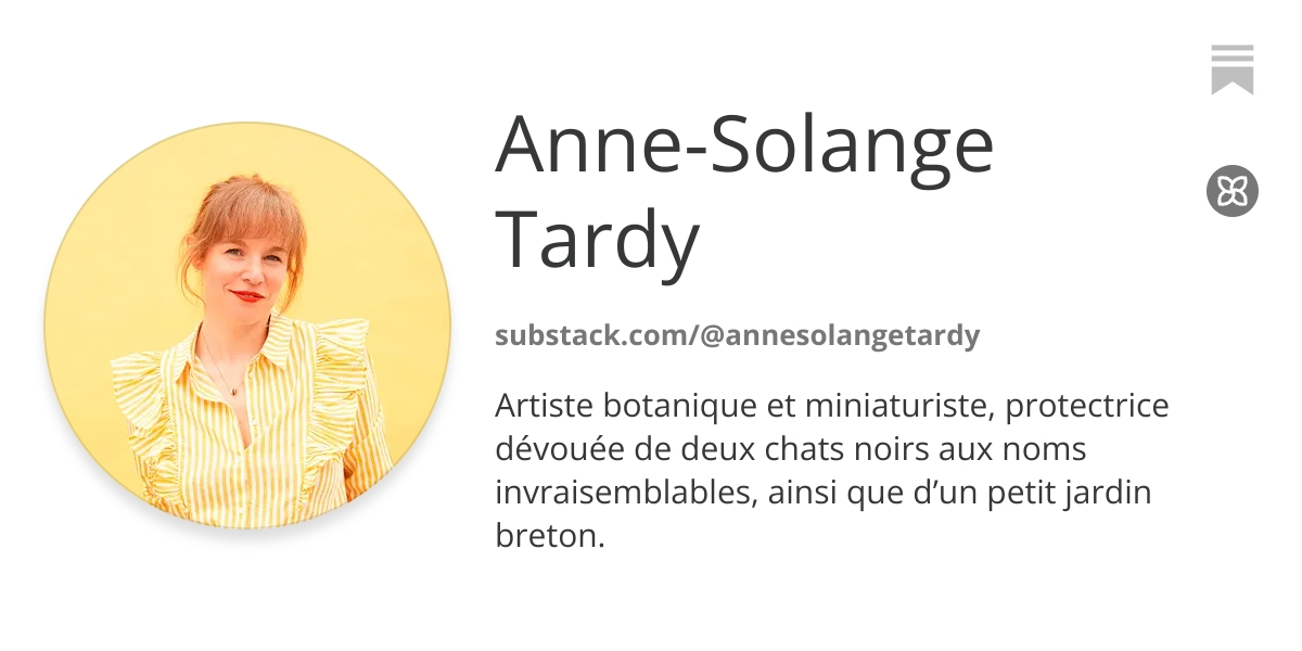 Anne-Solange Tardy | Substack