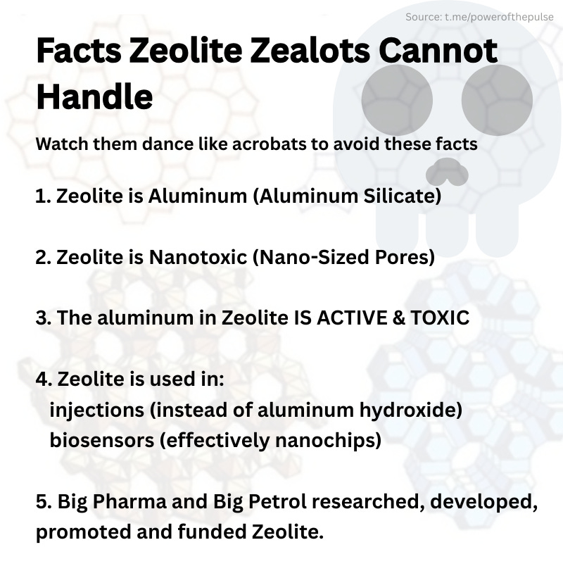 Who funded Zeolite? Zeolite & The Incestuous Industry that Owns Everything.