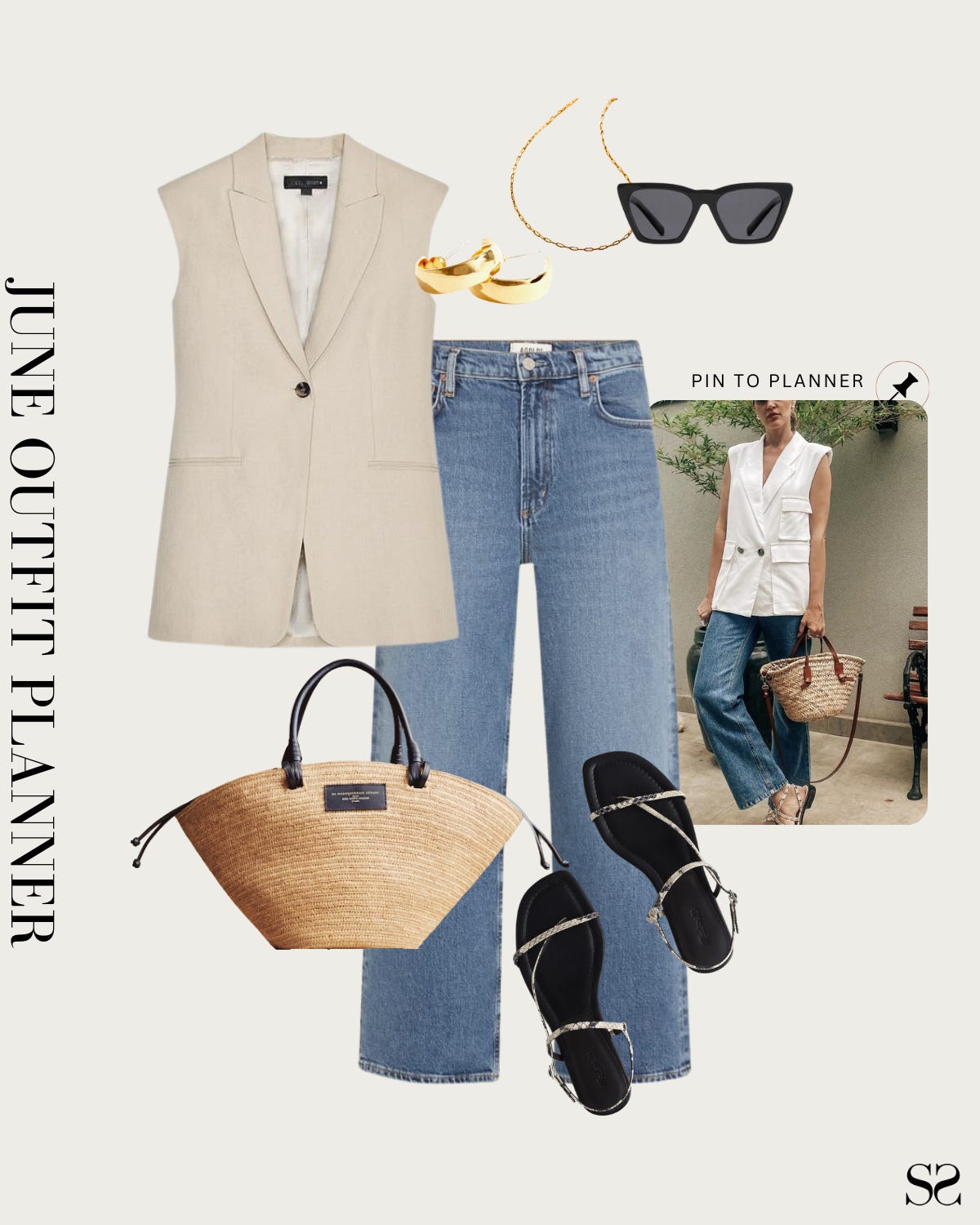 June Outfit Planner Preview - by Sarah Hancock