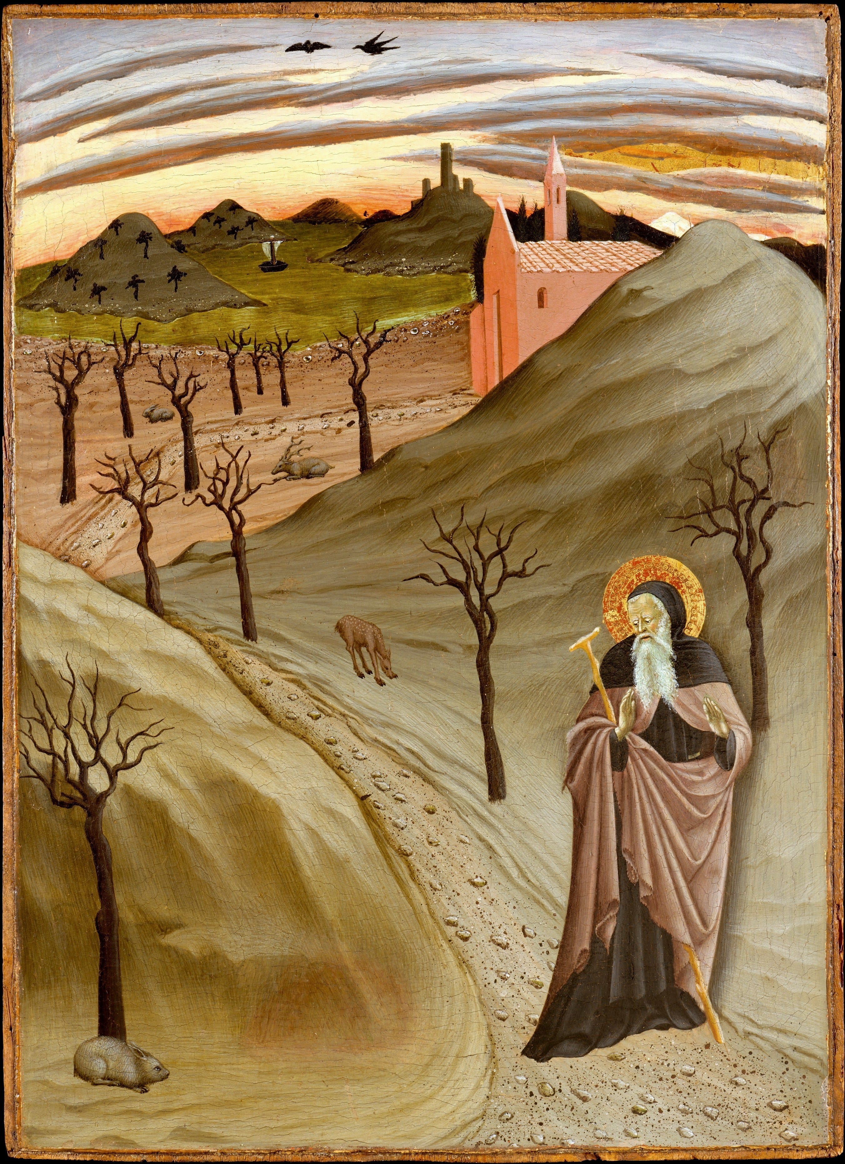 Saint Anthony of the Desert, The Master of the Osservanza, and Edvard Munch