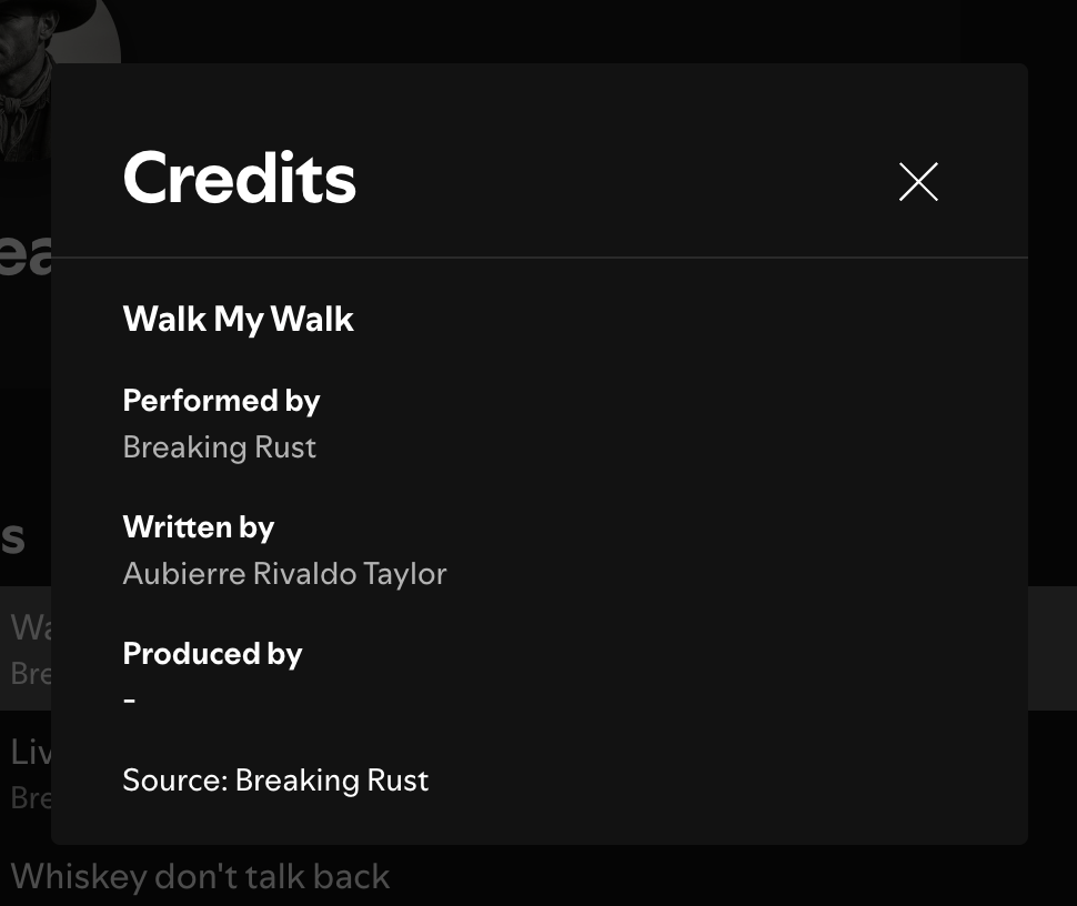 AI Band Breaking Rust is #1 on a Billboard Country Singles Chart