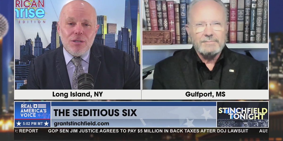 ‘SEDITIOUS SIX’ VIDEO SLAMMED - by RealAmericasVoice