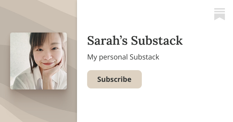 Sarah’s Substack | Bluish | Substack