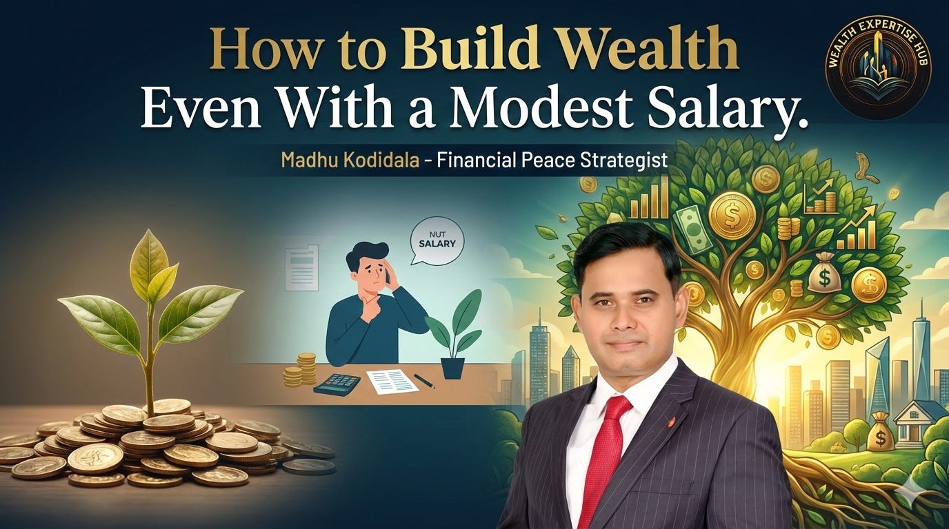 How to Build Wealth Even With a Modest Salary