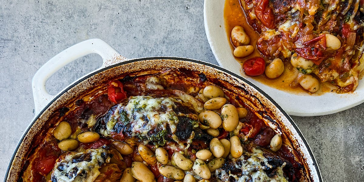 One-Pot Roast Cabbage Cacciatore - by Tom Walton