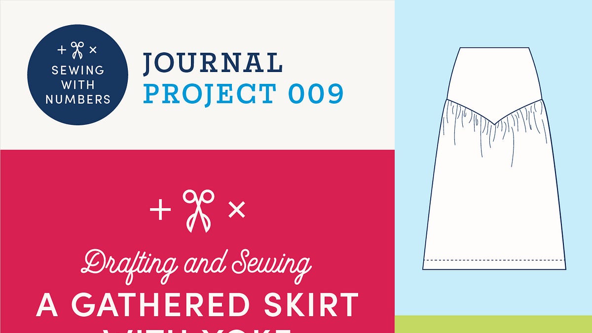 gathered skirt sewing tutorial
