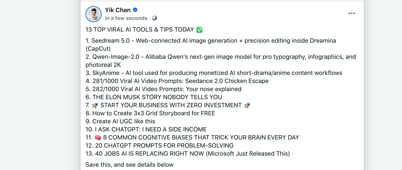 13 TOP VIRAL AI TOOLS & TIPS TODAY (10 FEB 2026)
