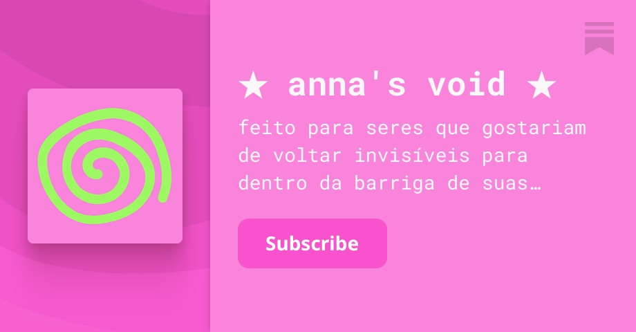 anna's void ★ | annavoid | Substack
