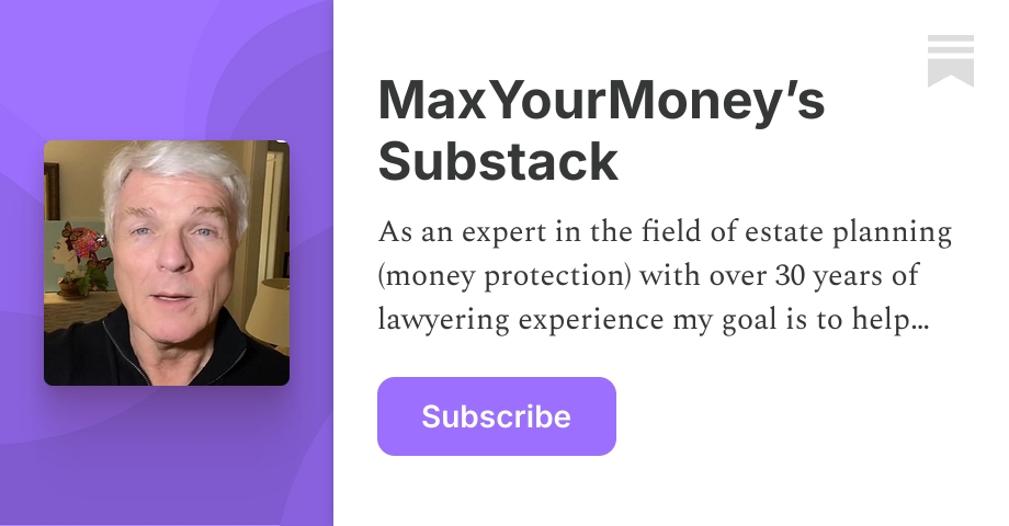 MaxYourMoney’s Substack | Jerry Taylor | Substack