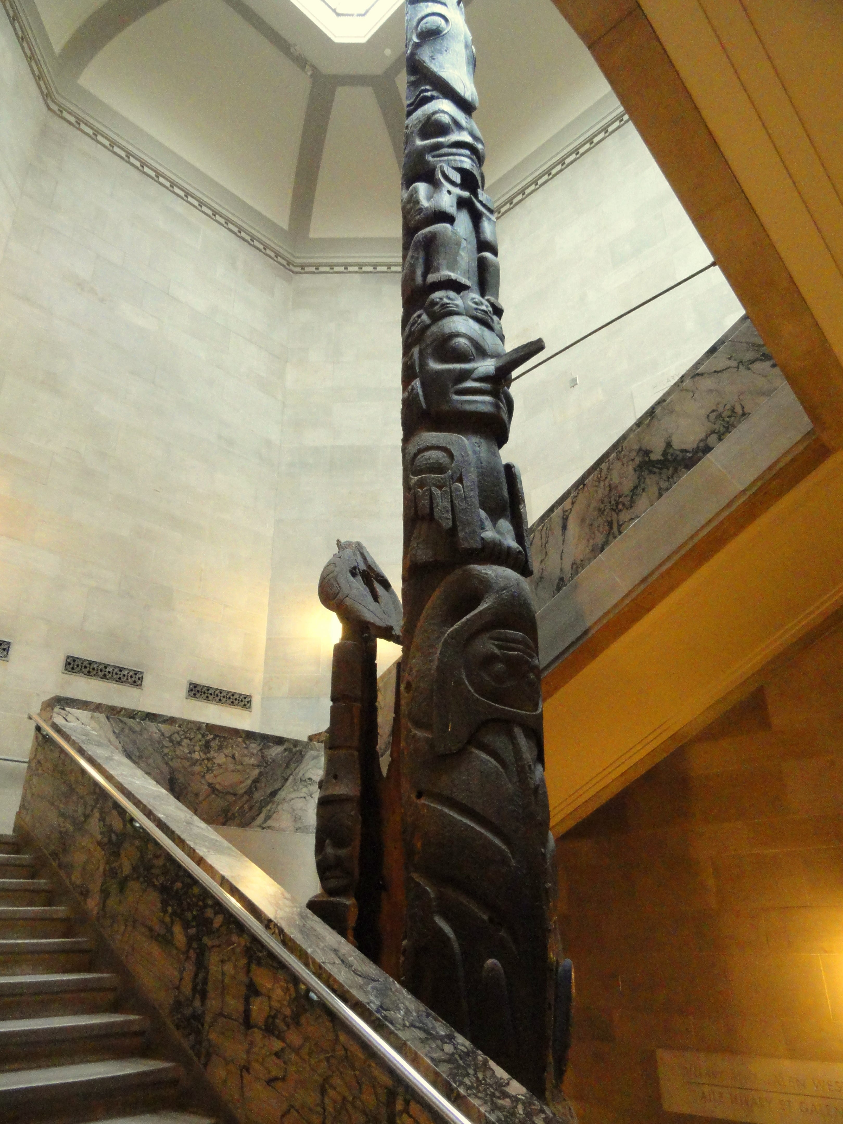 Totem poles and god poles and the shared grief between us