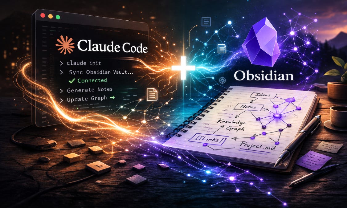Build Your Second Brain With Claude Code & Obsidian