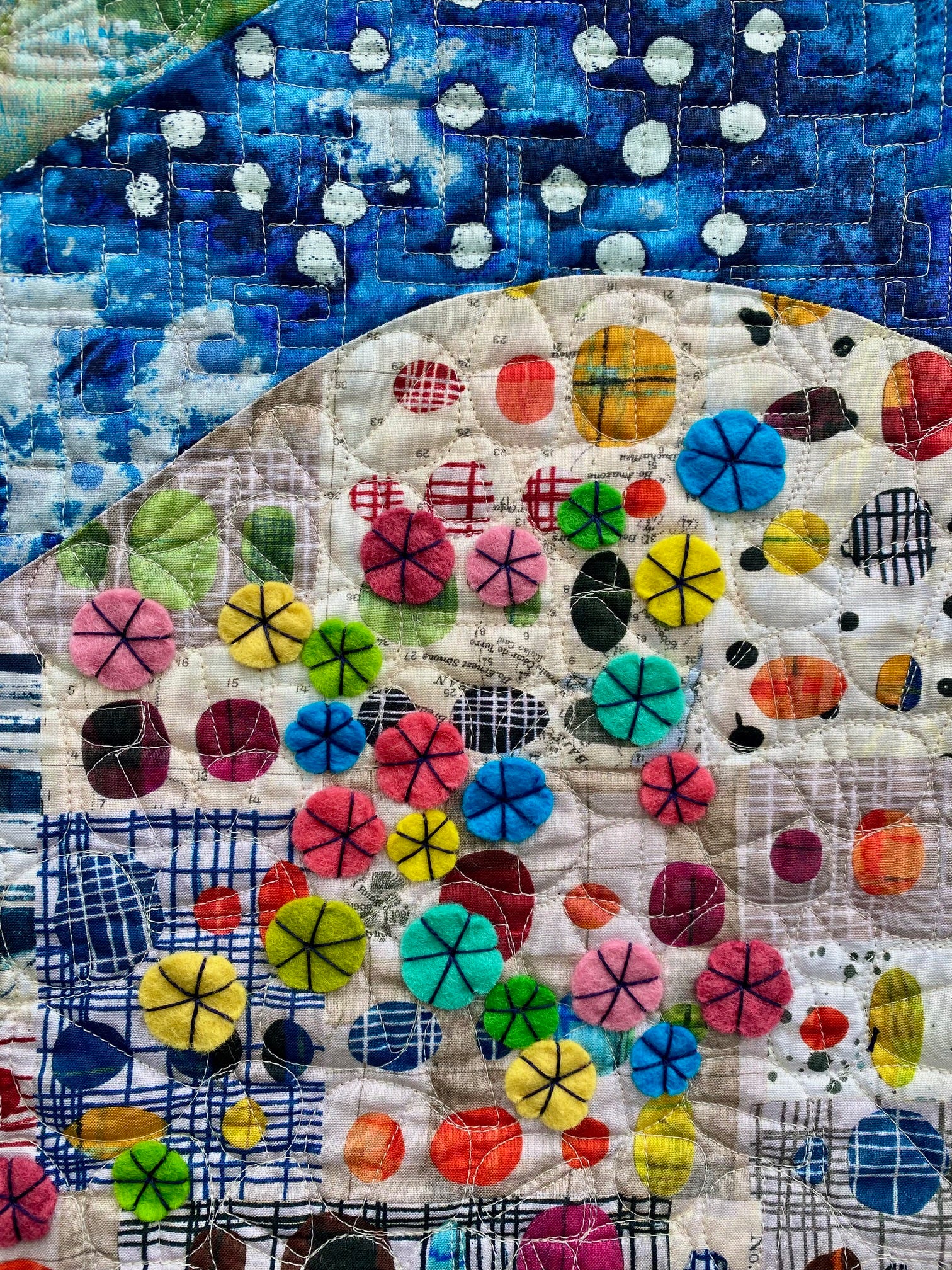 Meandering Landscape - by Jo Avery - The Stitch Gathering