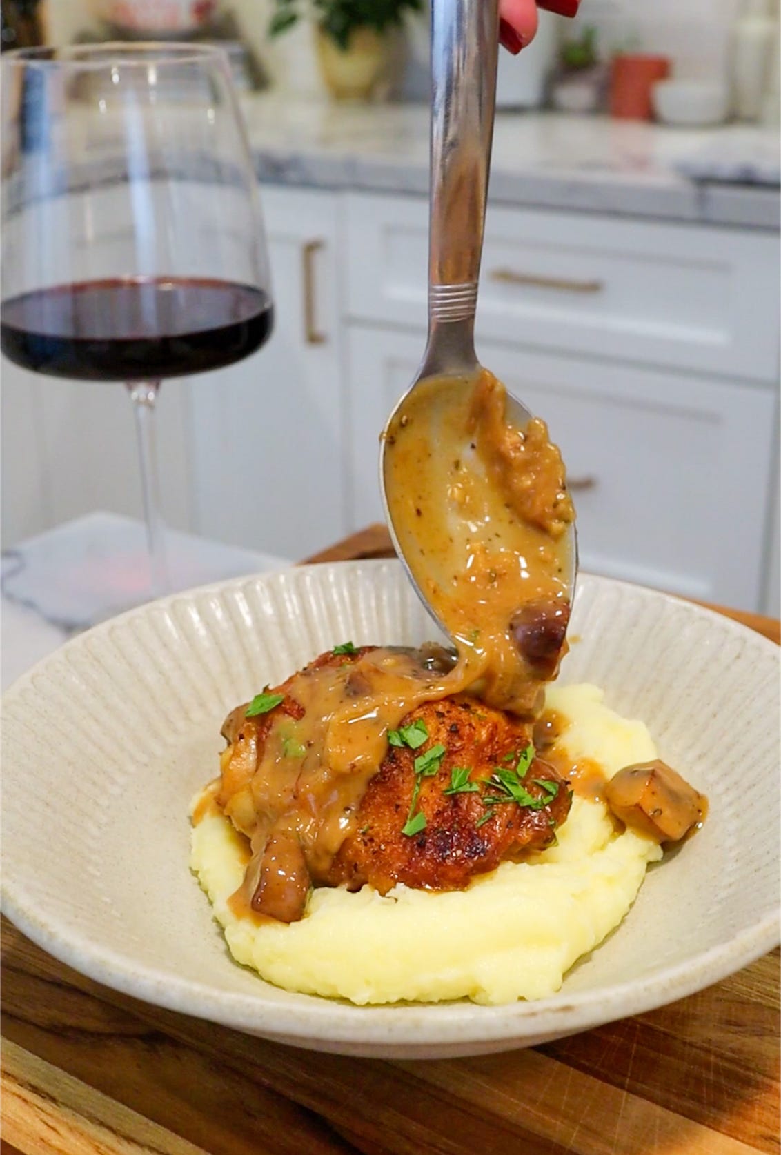 Chicken Fricassee (Creamy French Chicken Stew)