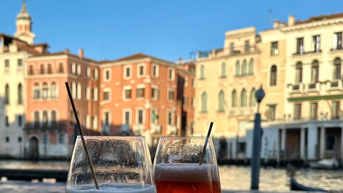 My favorite cold things to eat and drink in Venice