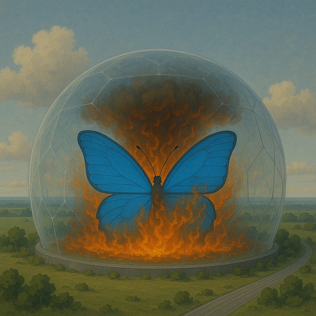 Bluesky Isn't a Bubble. It's a Containment Dome.