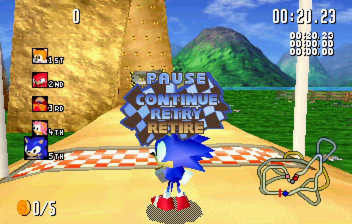 Sonic R: The R&R mod - by Bo - Rings of Saturn