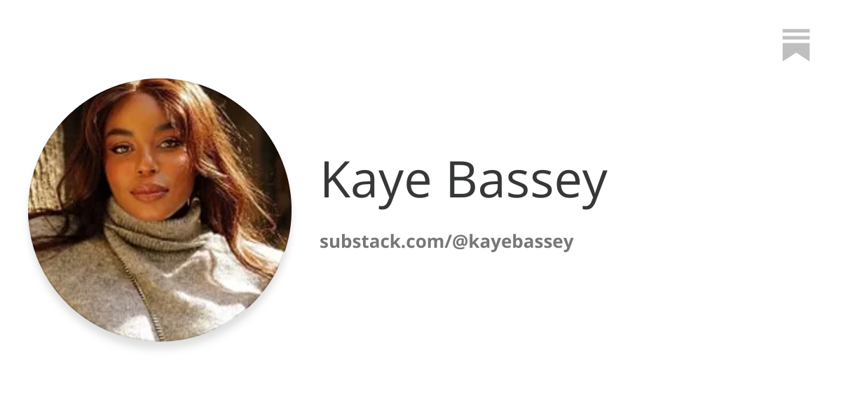 Kaye Bassey | Substack