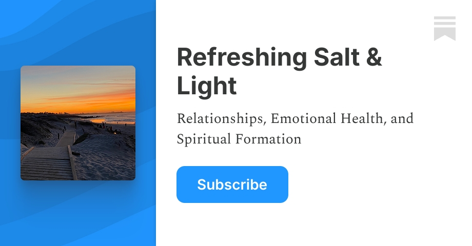 Hamster wheel prayers - Refreshing Salt & Light