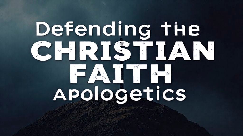 Apologetic's Moment: A Baptist Doctrinal Position on Classical ...