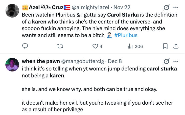 An Ode to Carol Sturka, the Karen Who (Probably Won't) Save the Planet
