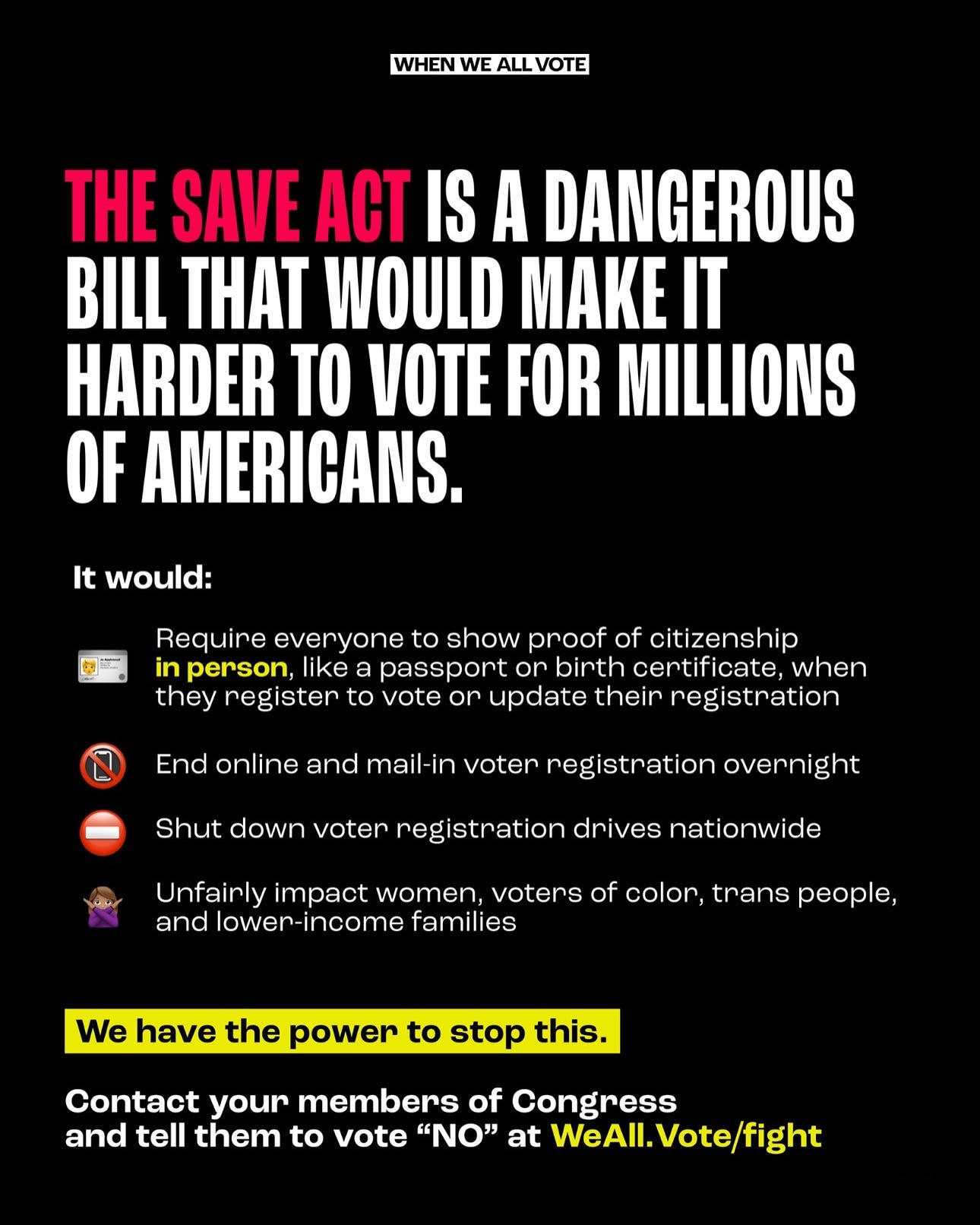 The Save Act Requires a Passport or a Birth Certificate to Register and ...