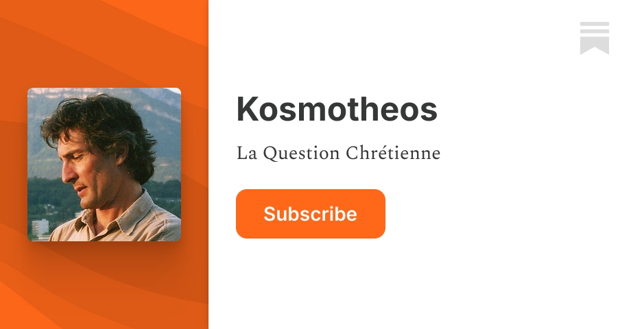 Kosmotheos | Laurent Guyénot | Substack