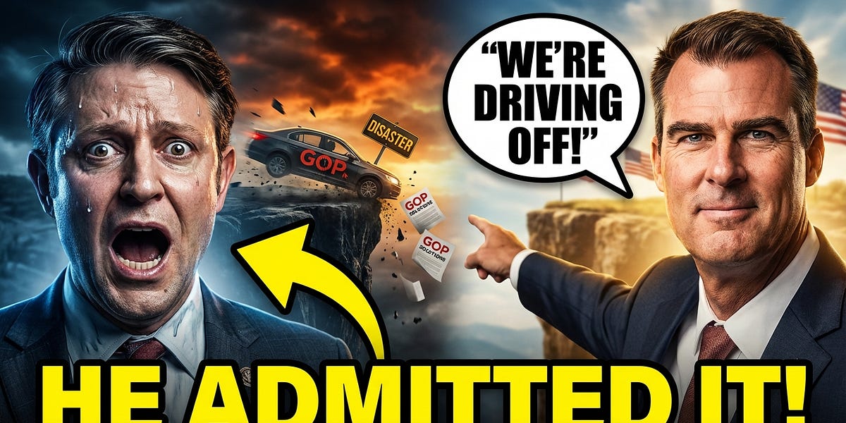 BREAKING: Republican Gov. Kevin Stitt Says the Quiet Part Out Loud ...