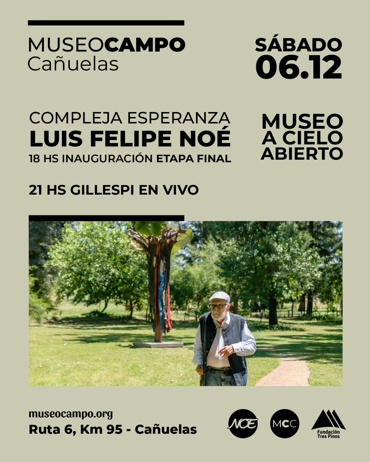 Inauguración COMPLEJA ESPERANZA de LUIS FELIPE NOÉ en el MUSEOCAMPO ...