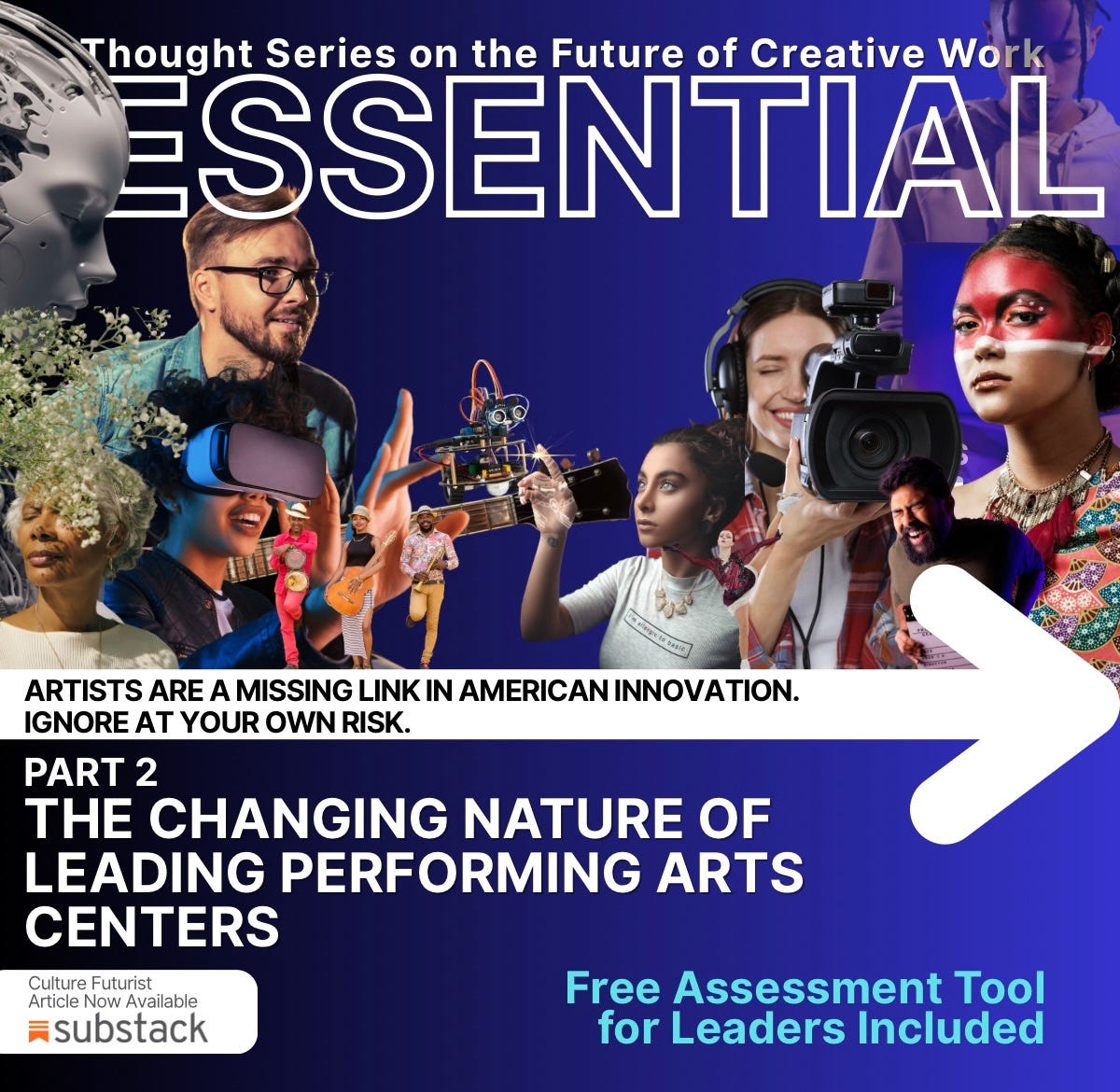 Changing Nature of Leading Performing Arts Centers